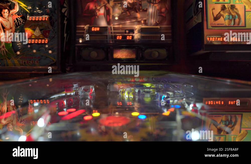 Pinball machine arcade Stock Videos & Footage - HD and 4K Video Clips ...