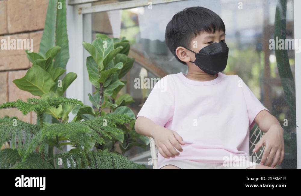 Asian boy with hyperactive kid syndrome or ADHD Stock Video Footage - Alamy