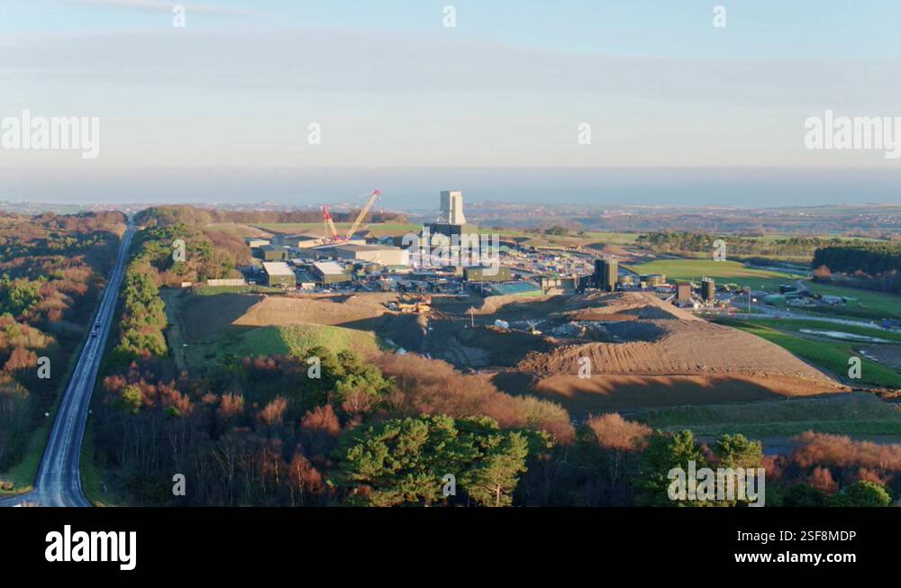 Anglo American, The Woodsmith Project main mine at Sneaton North York ...
