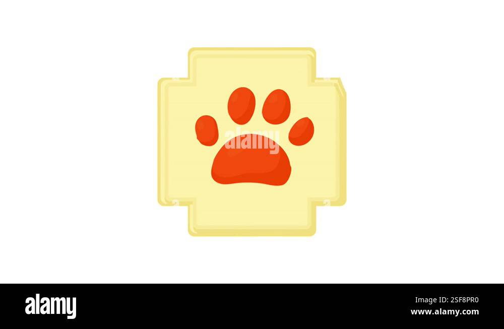 Paw icon Stock Videos & Footage - HD and 4K Video Clips - Alamy