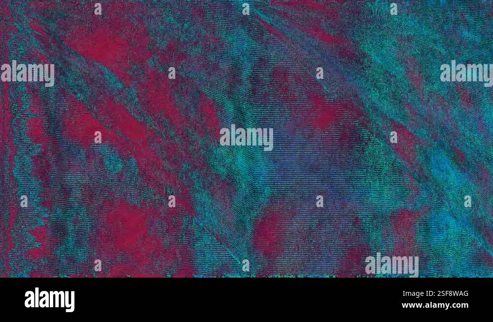 Bad tv effect, glitch, noise, visual video effects, different elements ...