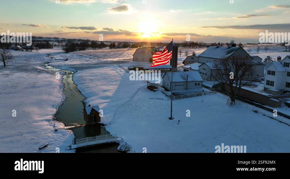 Winter field with creek Stock Videos & Footage - HD and 4K Video Clips ...