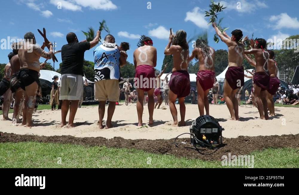 Yabun festival celebrates Aboriginal culture on Australia Day Stock ...