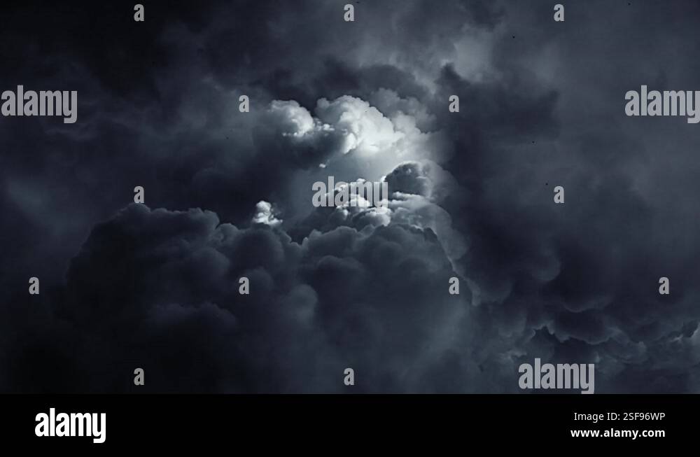 4k thunderstorms, lightning strikes that occur in cumulonimbus clouds ...