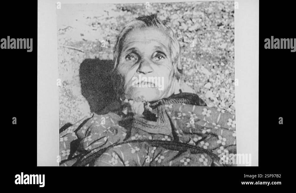 Algeria 1950s: Photographs of FLN atrocities: People killed in a ...