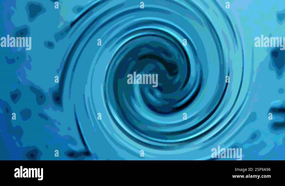 Enter a twisting portal animation then exit to a green screen Stock ...