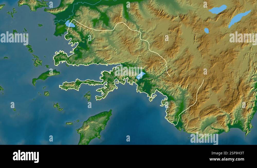 Mugla, Turkiye, Turkey, extruded. Physical Stock Video Footage - Alamy