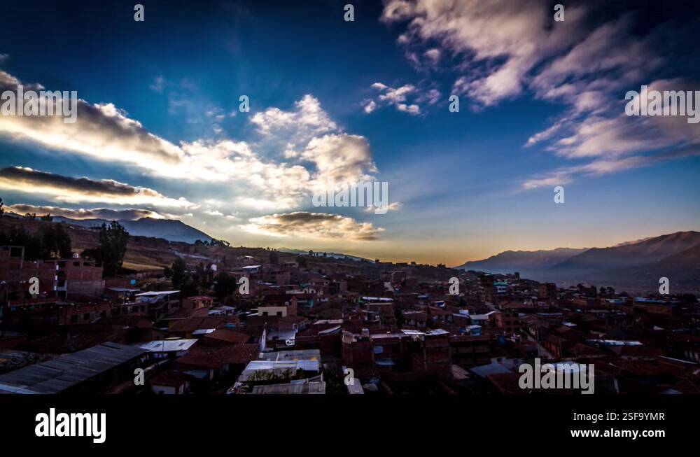 Sunrise in Cusco Peru | Andes Mountains | 3rd World | High Quality Time ...