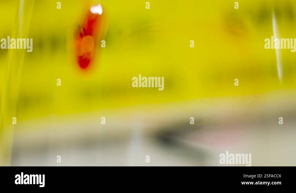 Drop of Blood Fingerprint on a Glass Evidence Time Remap Cinematic ...