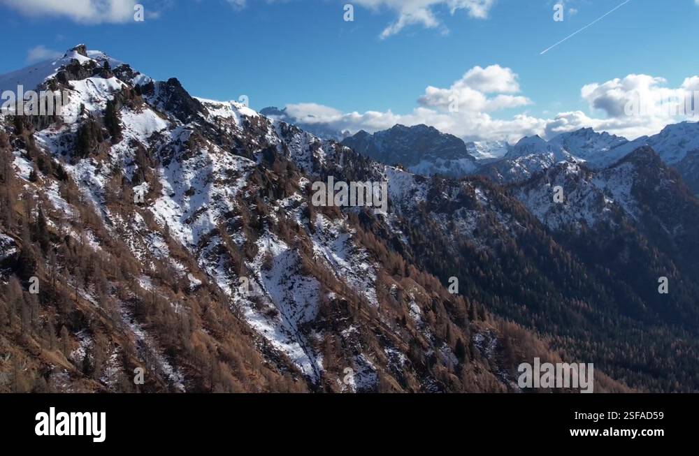 Amazing nature in the Dolomites South Tyrol - the Italian Stock Video ...