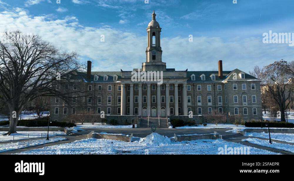 Old Main at PSU. Blue and White Nittany Lions proud. We Are Penn State ...