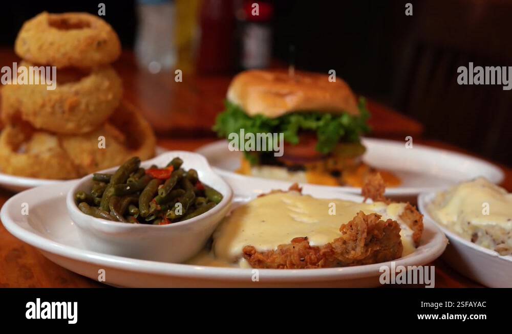 Chicken patty fried onion Stock Videos & Footage - HD and 4K Video ...