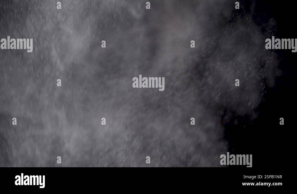 6 Dust and debris explosion pack with luma channel, black background ...