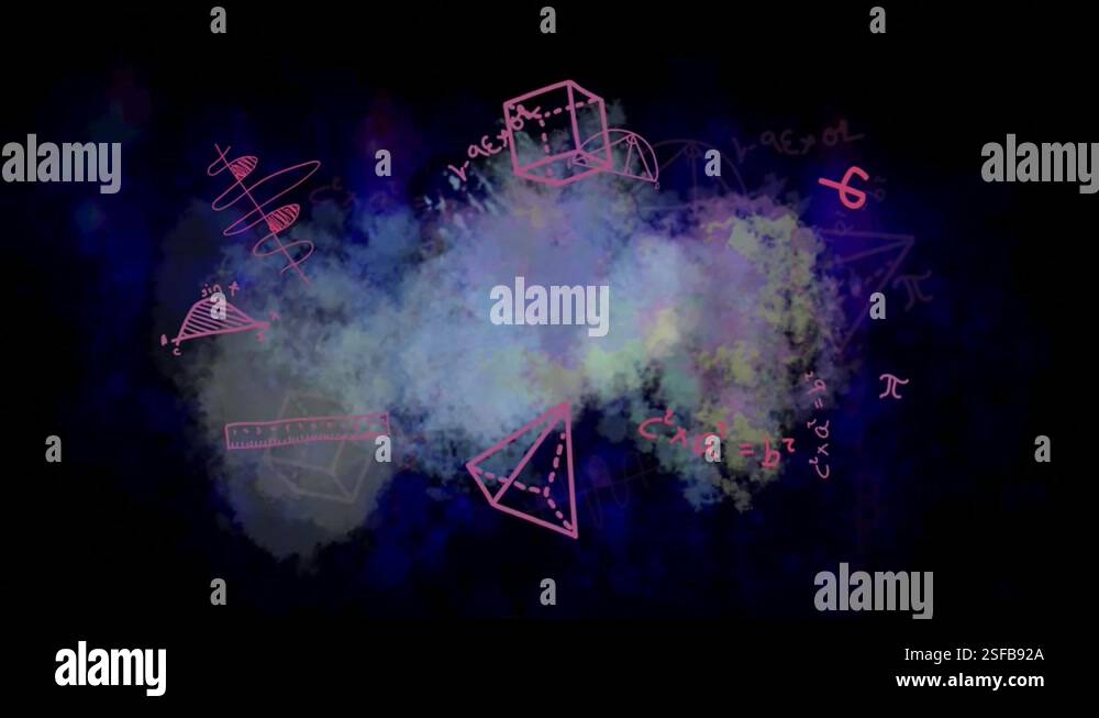 Animation mathematical equations symbols on Stock Videos & Footage - HD ...