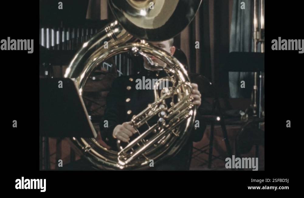 Boy playing tuba Stock Videos & Footage - HD and 4K Video Clips - Alamy
