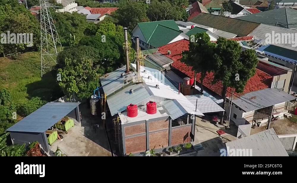 Waste incinerator chimney Stock Videos & Footage - HD and 4K Video ...