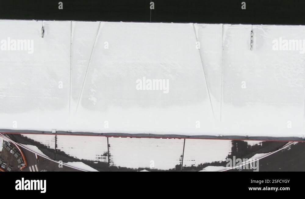 Boras Arena Birds Eye View Over Soccer Stadium Artificial Turf Pitch ...