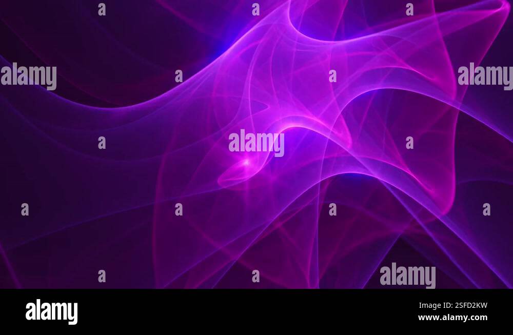 Plasma neon light energy aurora looping - purple violet dreams Stock ...