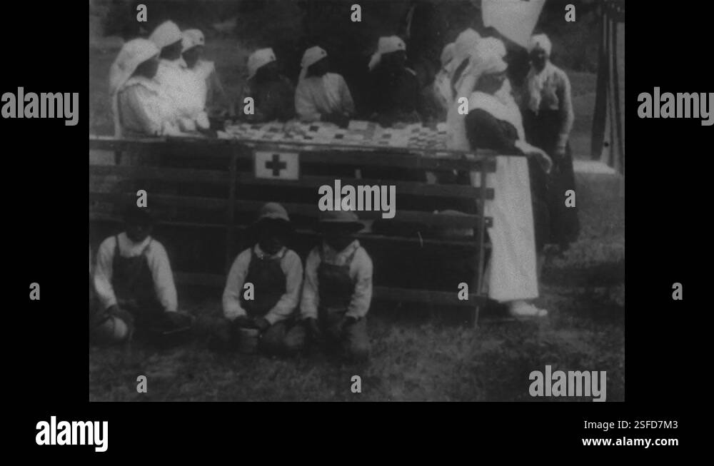 1910s - WWI - Native American women working for Red Cross during WWI ...
