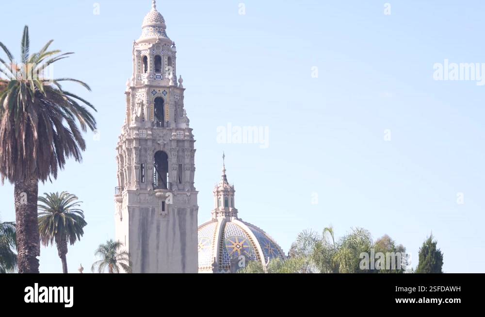 Spanish colonial revival architecture, Bell Tower relief, San Diego ...