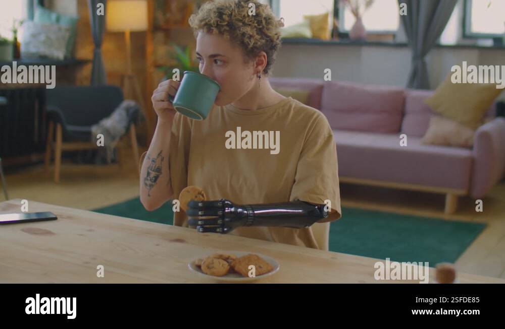 Drinking tea arm Stock Videos & Footage - HD and 4K Video Clips - Alamy