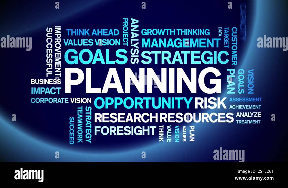 Planning animated word cloud,animation kinetic typography text seamless ...