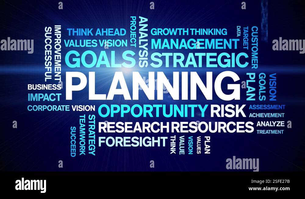 Planning animated word cloud,animation kinetic typography text seamless ...