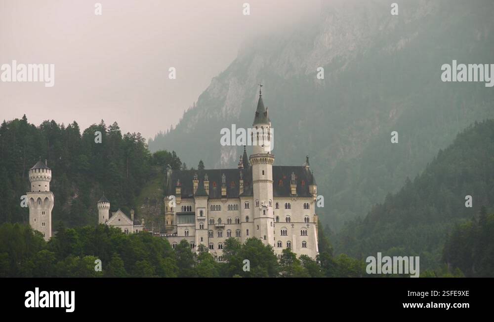 Hohenschwangau castle romanesque revival Stock Videos & Footage - HD ...
