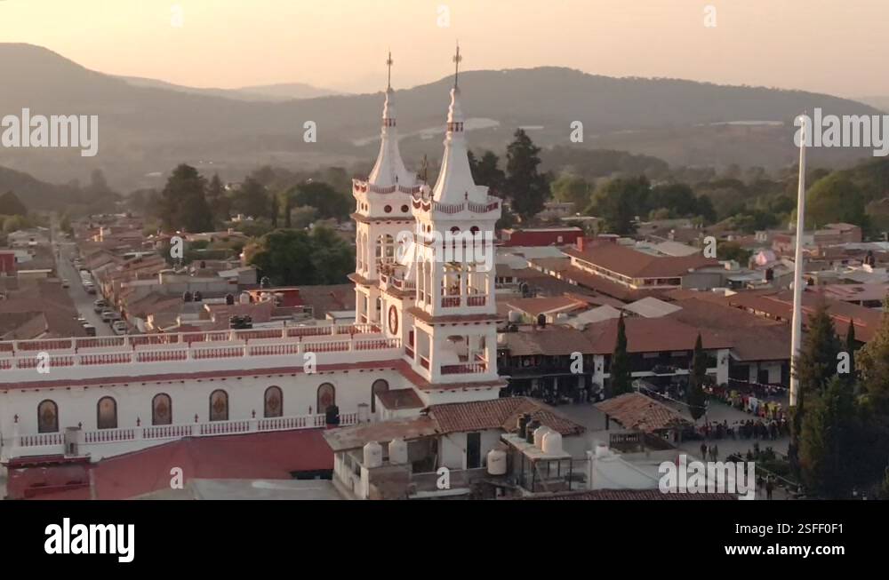 Old And Unique Architectural Design Of San Cristobal Church In magic ...