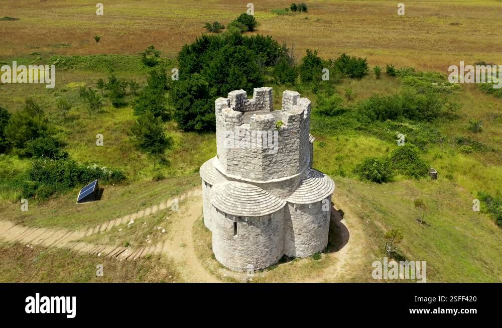 Medieval church of St. Nicholas (Sveti Nikola) from 12th century near ...