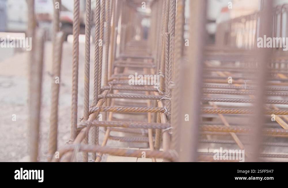 Formwork reinforcement concrete reinforced Stock Videos & Footage - HD ...