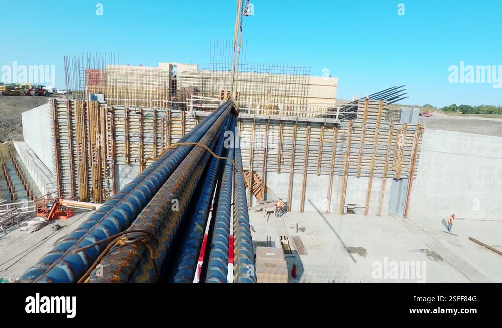 Steel rods construction metal Stock Videos & Footage - HD and 4K Video ...