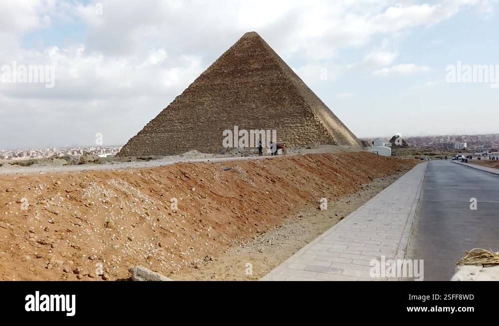 The Pyramid of Menkaure, Smallest of the Three Main Pyramids of Giza ...