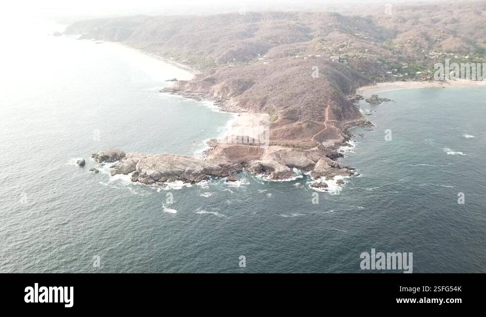 Punta cometa its a hike trail in Oaxaca that goes from an old graveyard ...