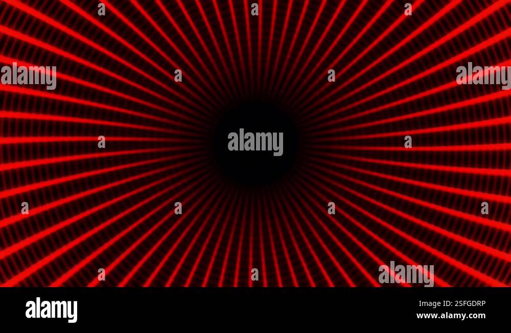 Geometric Flower Wobble Motion Graphics Red VJ Loop Animation ...