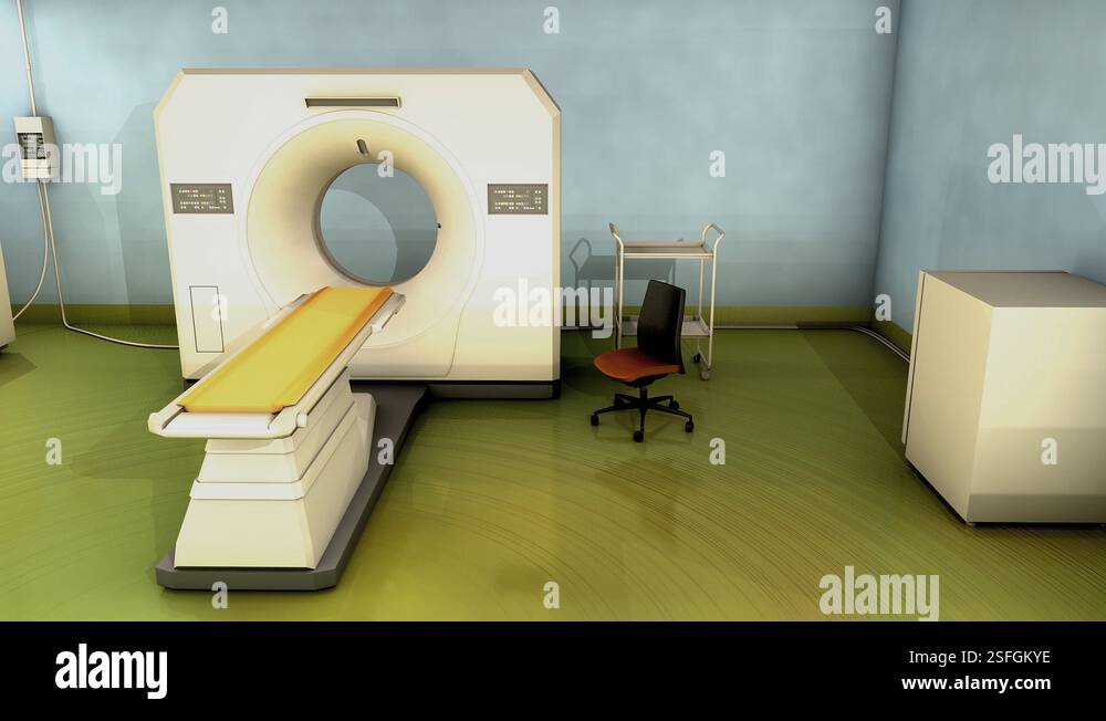 CT Scanner room, hospital, technology, diagnosis, scan Stock Video ...