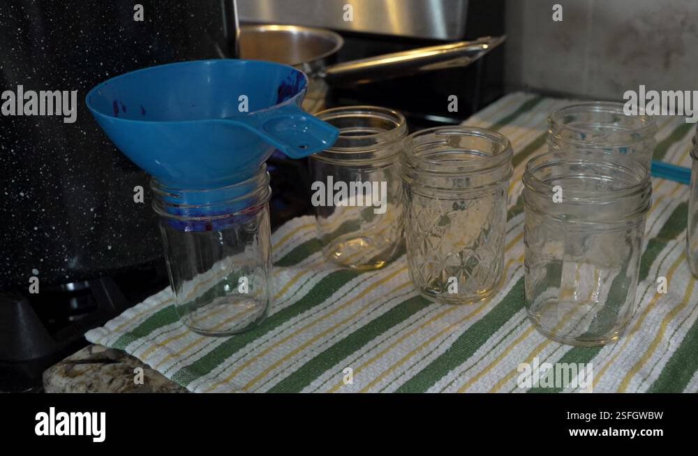 Glass jars tasty raspberry Stock Videos & Footage - HD and 4K Video ...