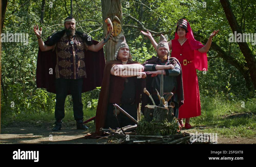 mystical fraternal rite on the blood of two warriors. the priestess and ...