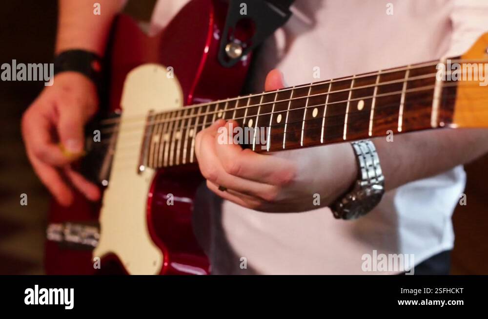 Electric guitar musical instruments Stock Videos & Footage - HD and 4K ...