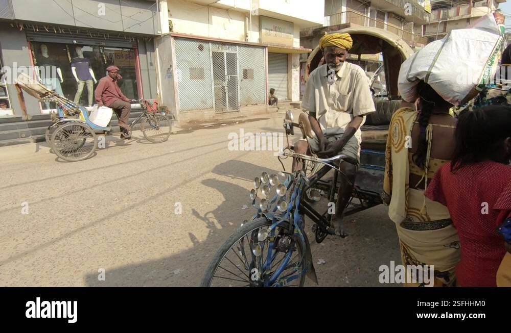 Trishaw cycle rickshaw in Stock Videos & Footage - HD and 4K Video ...