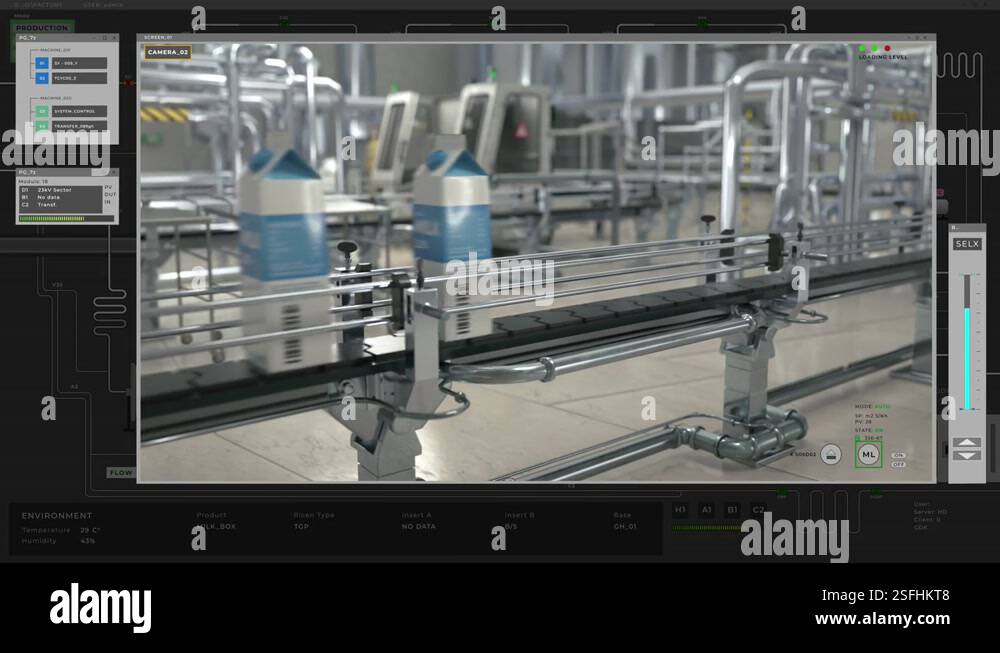 Milk manufacturing process dairy Stock Videos & Footage - HD and 4K ...