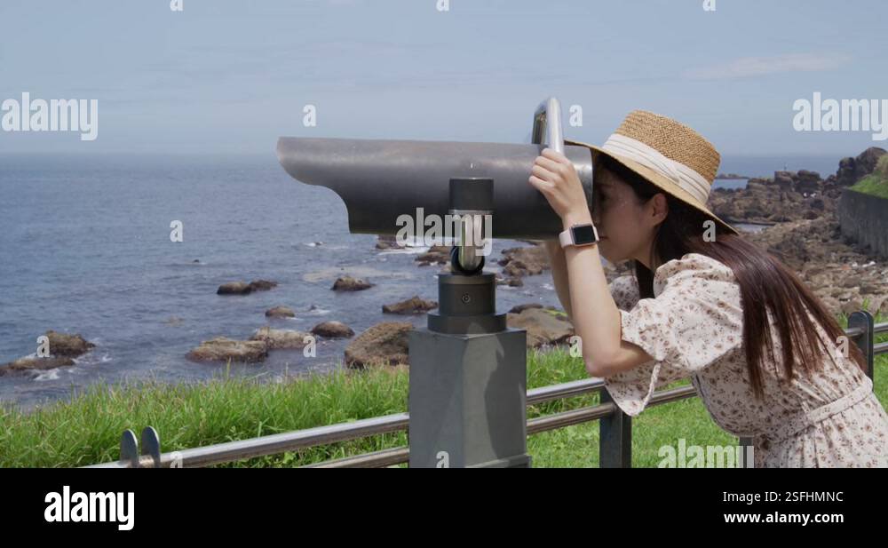 Tourist telescope sightseeing ocean Stock Videos & Footage - HD and 4K ...