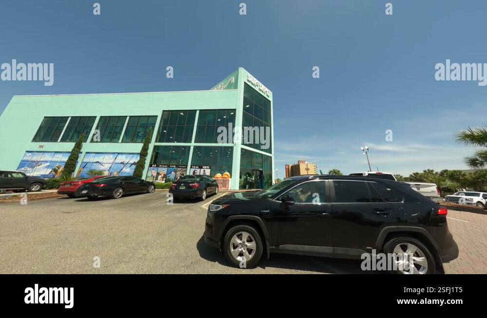 Surf Style store Gulf Shores Alabama. 4k gimbal stabilized motion video ...
