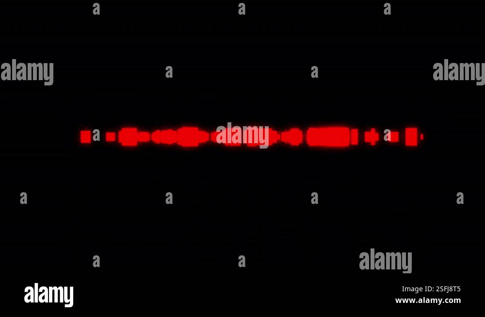 Progress Bar 3D Square Bold S Red Motion Graphics Loop Animation ...