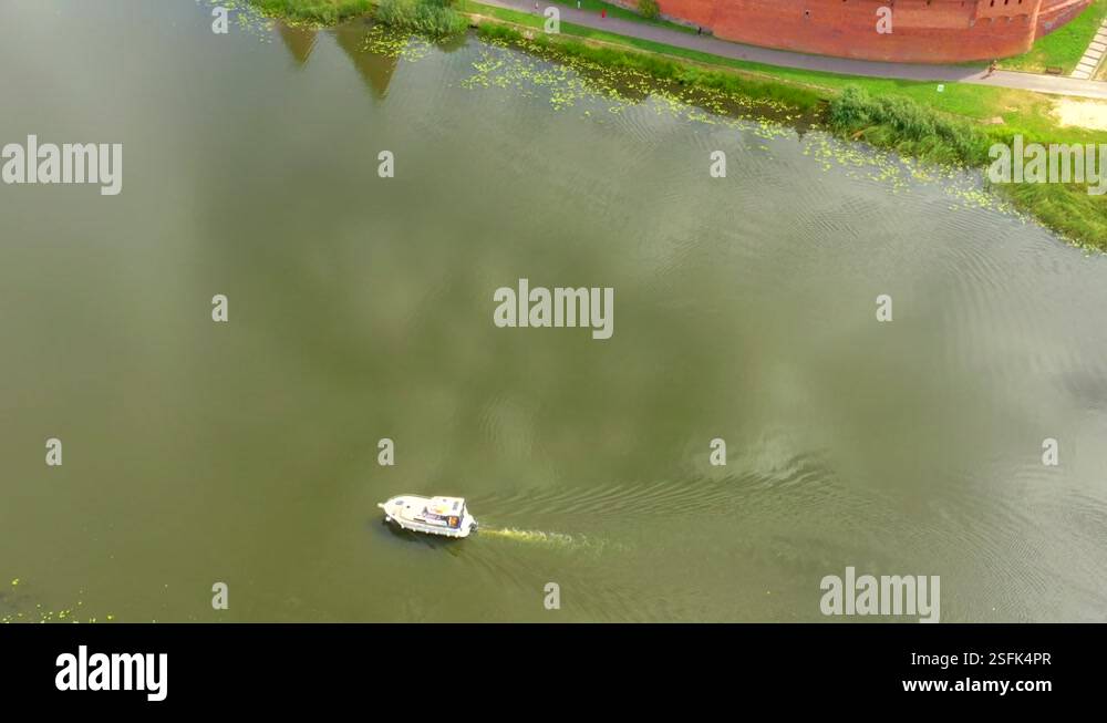 Malbork on the Nogat river the largest medieval brick castle from the ...