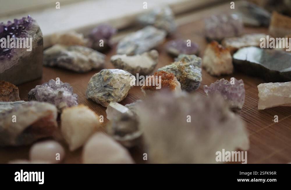 A collection of minerals Stock Videos & Footage - HD and 4K Video Clips ...