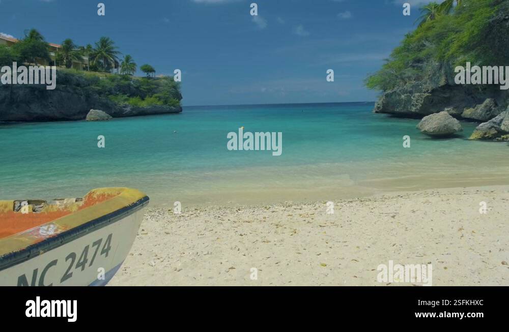 Playa Lagun Beach Cliff Curacao, Lagun Beach Curacao a small island in ...