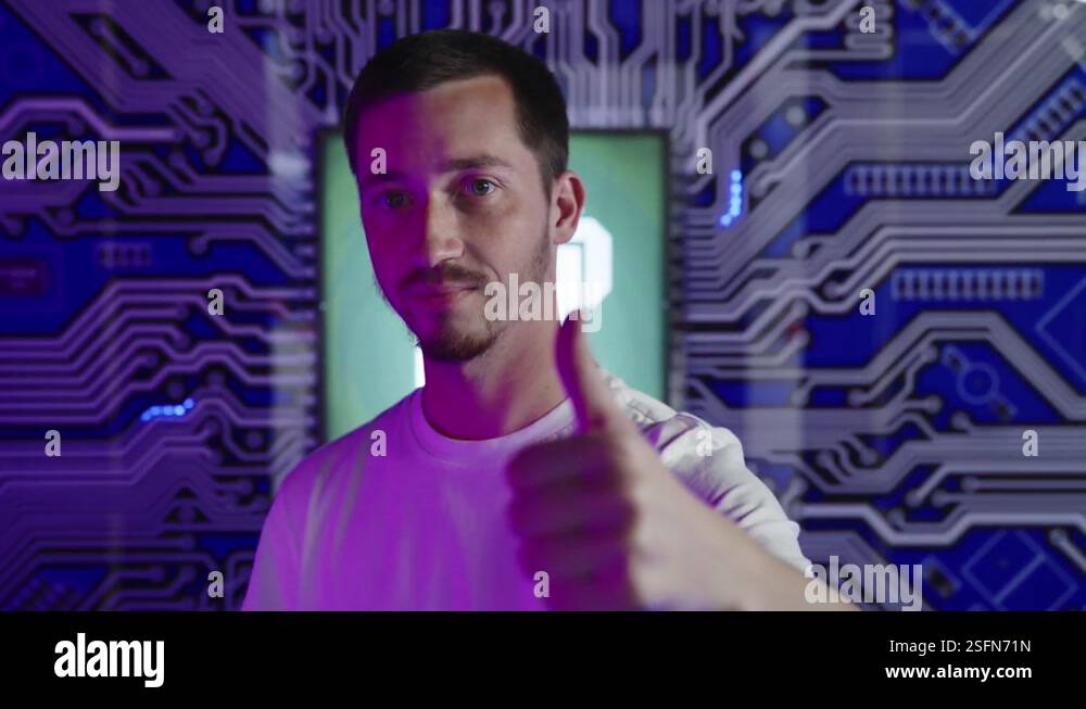 Pro gamer is celebrating his latest gaming achievement by giving a ...