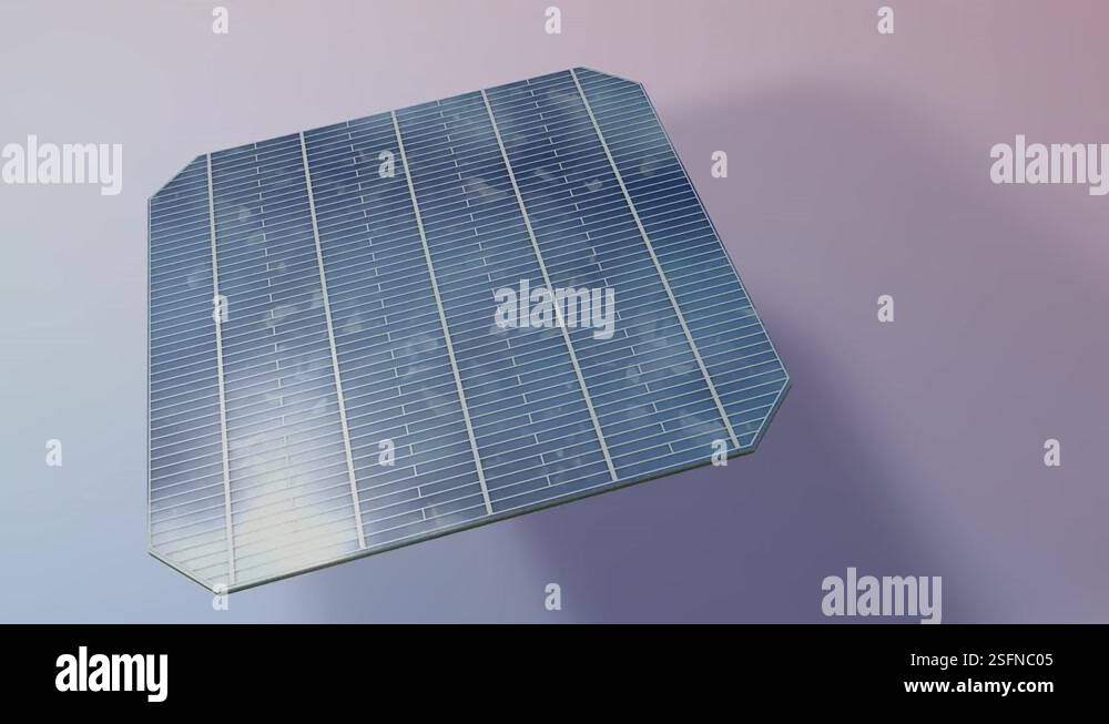 Solar cell layers, green energy generation Stock Video Footage - Alamy