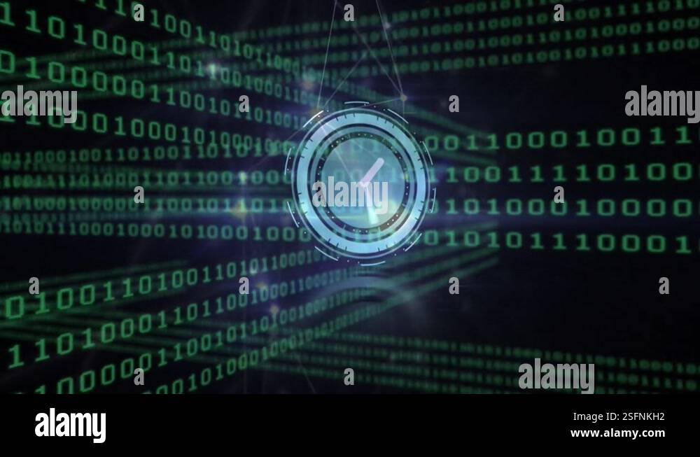 Animation binary coding moving clock Stock Videos & Footage - HD and 4K ...